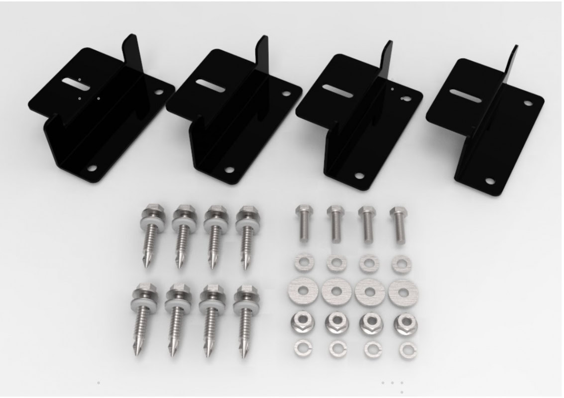 EcoFlow Rigid Solar Panel Mounting Feet | Ireland